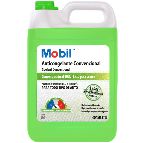 Producto: MOBIL COOLANT CONVENT 50 6X3.78L